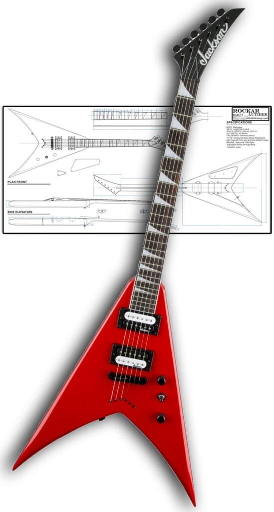 Style Jackson King V js32 – Rockar Luthier