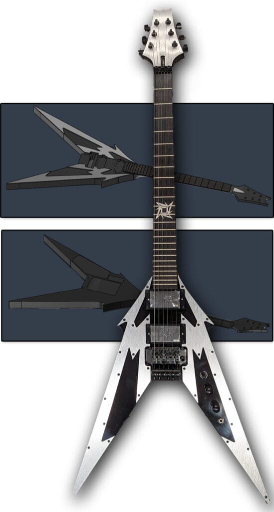 Style Flying M – Rockar Luthier